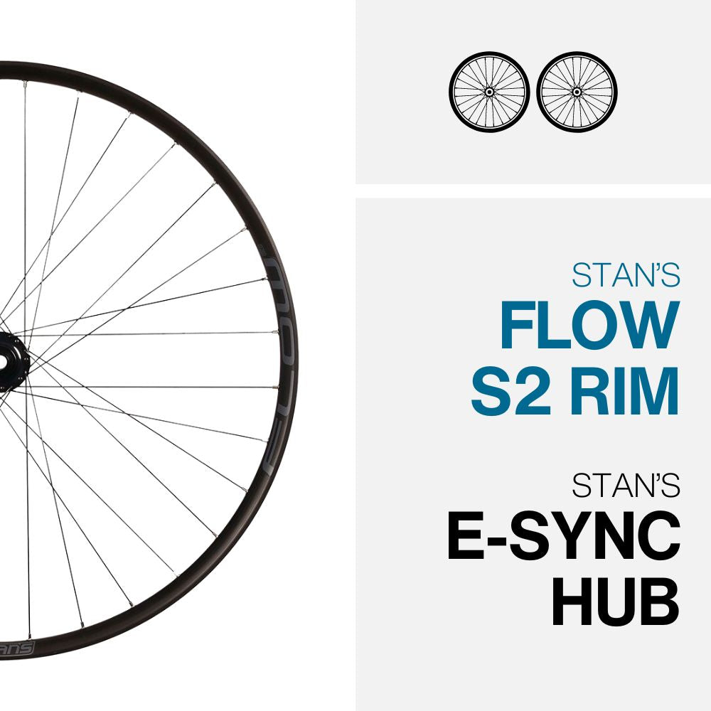 FLOW S2 ON E-SYNC - 27.5" WHEELSET – Vanquish cycles